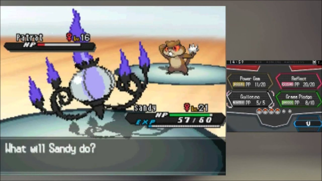 Sammich Plays- Pokemon Black 2 Randomizer Nuzlocke S3E06- Ze Gimmick ...