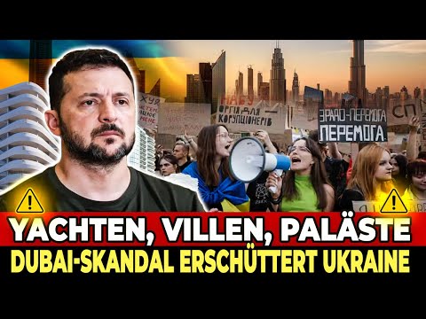🚨 Skandal in Kiew: Selinski im Korruptionsstrudel – Millionen nach Dubai