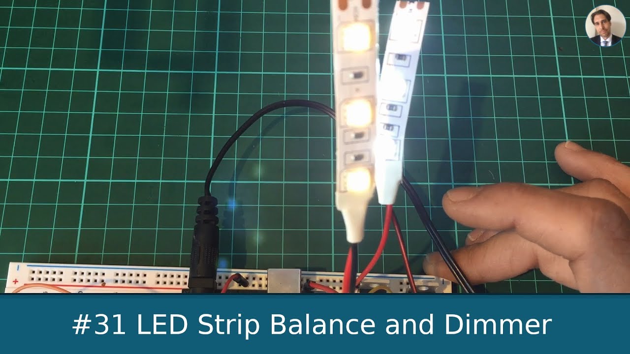 LED Strip Balance and Dimmer Circuit - YouTube