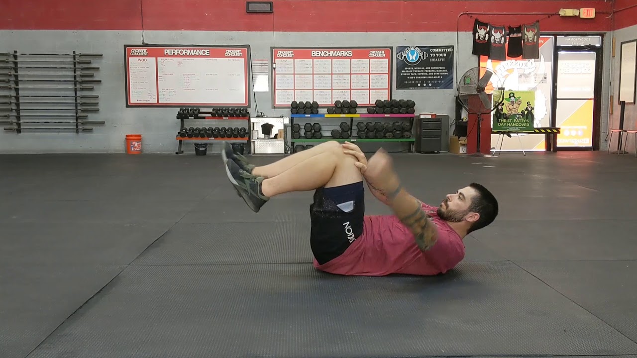 2-Point Isometric Deadbug - YouTube