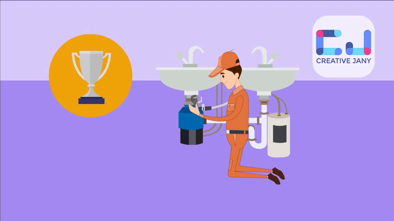Plumbing 2d animated promo - YouTube