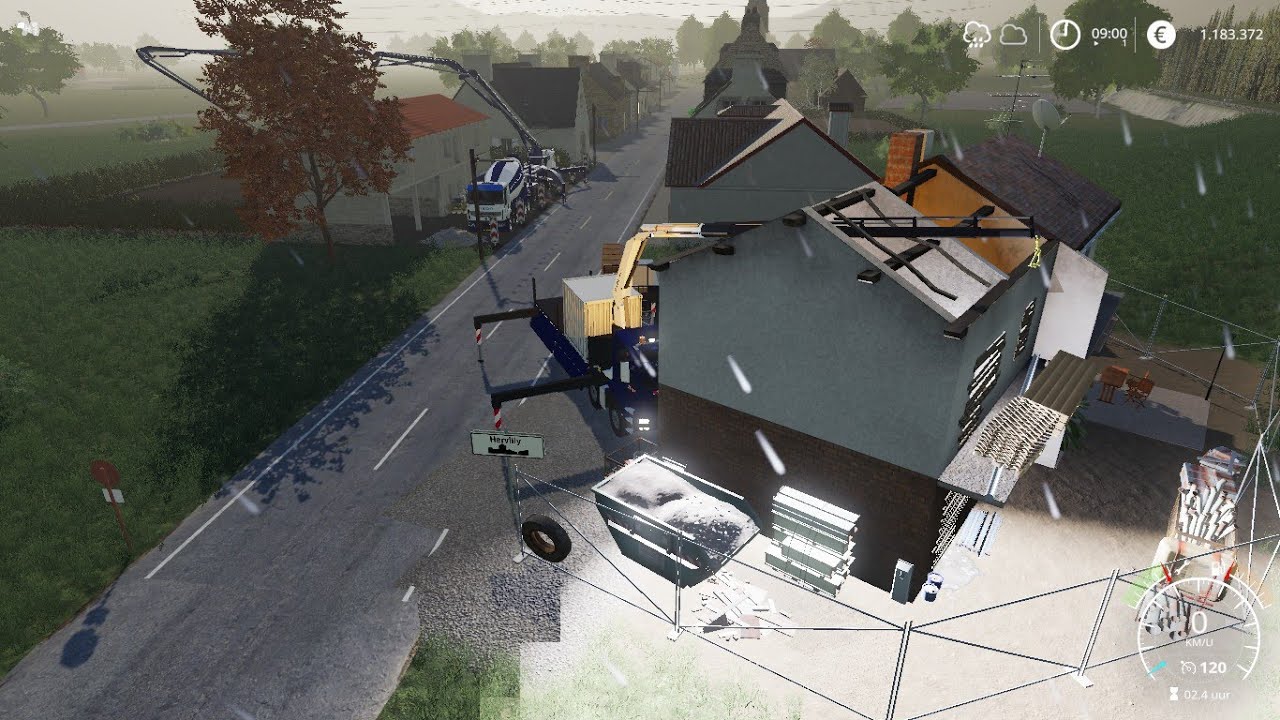 FS19 Delivery Construction Materials #2 YS Holland Transport - YouTube