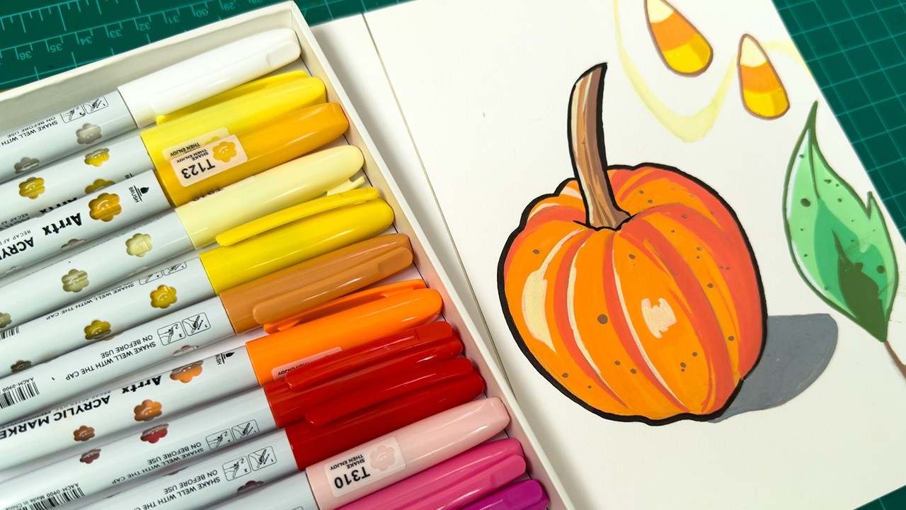 Testing VIRAL TikTok Markers! (ARRTX Acrylic Markers) 🎨 🖍️ - YouTube