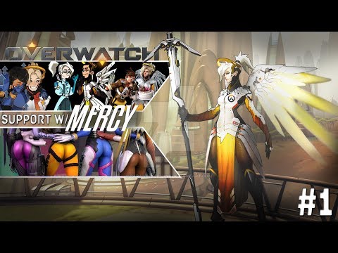 Mercy Resurrect VS Ana Sleep Dart - Overwatch - YouTube