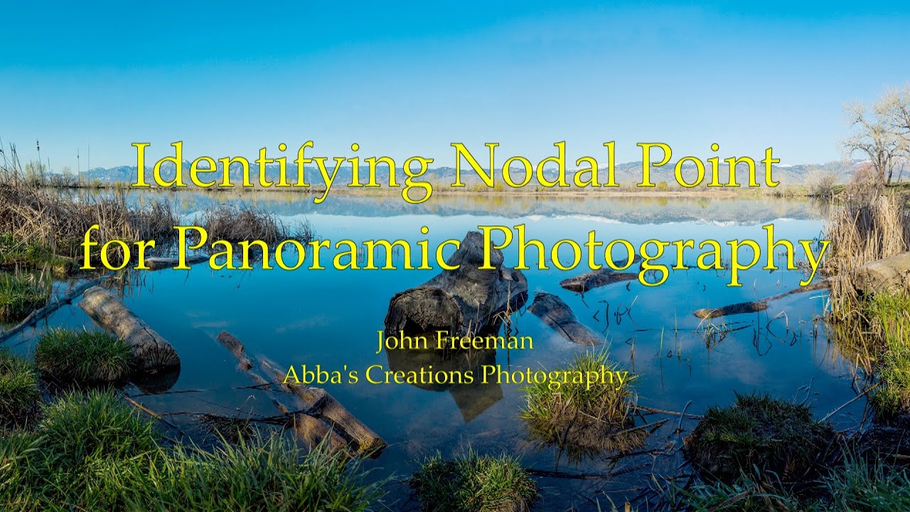 Identifying the Nodal Point for Panoramic Photography - YouTube