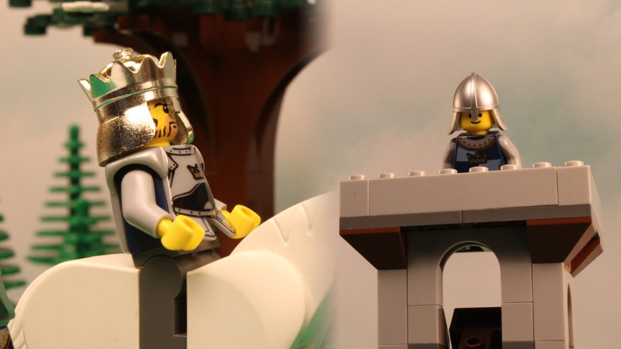 Open the Gate | A Medieval Lego Stop-Motion - YouTube