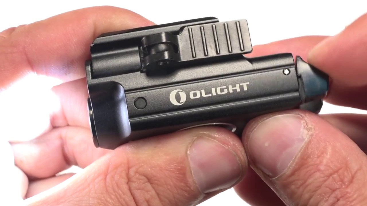 Rechargeable pistol light Olight PL-MINI presentation - YouTube