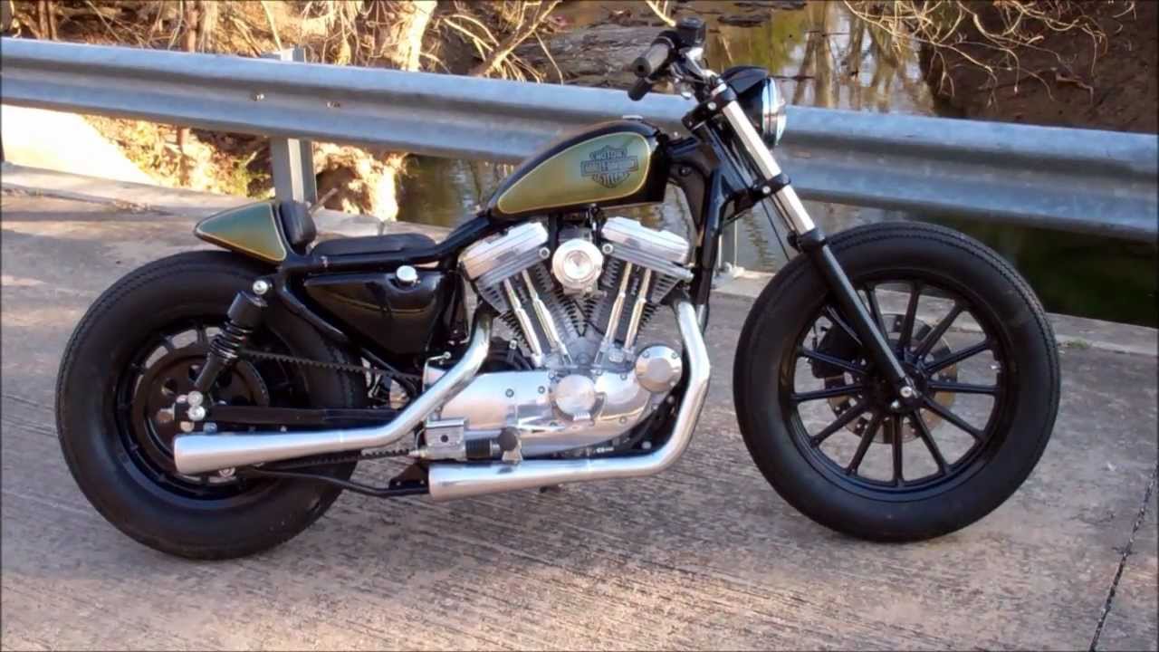 Custom Harley Sportster Street Tracker Cafe Racer by Maindrive Cycle ...