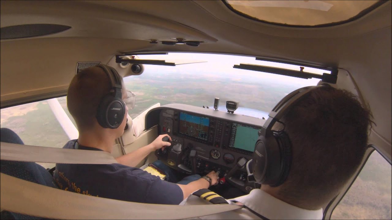 ERAU Instrument Training Flight - YouTube