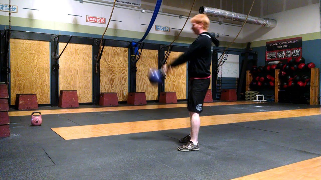 Russian Kettlebell swing - YouTube