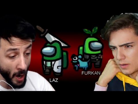LAZ VE FURKAN YAMAN KATİL OLDU! /w SeseGel/ Ümidi/ Gereksiz Oda Among us #8