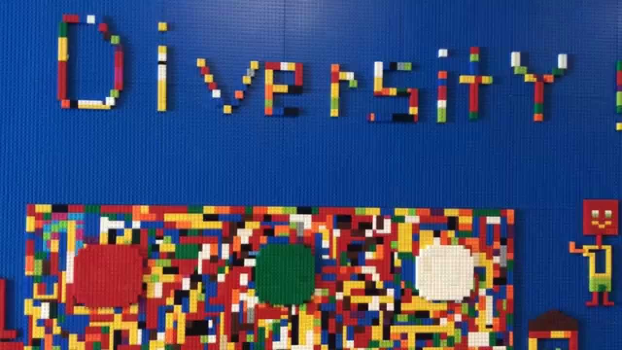 Fourth Grade Diversity LEGO Wall - YouTube
