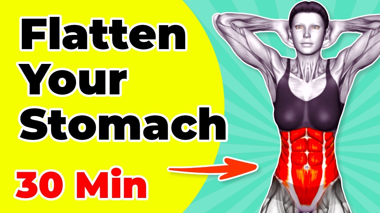 Flatten Your Stomach Standing Workout for Over 50s (30-min) - YouTube