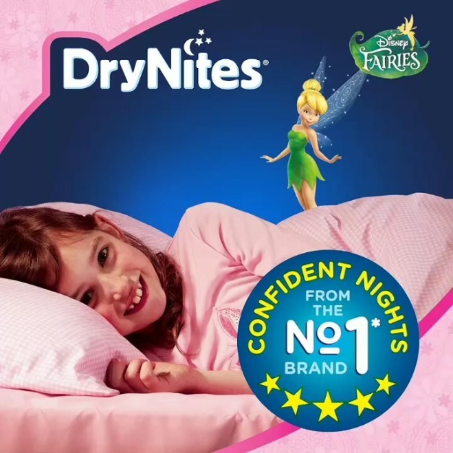 DryNites short promotion - Designs for girls (Tinkerbell) - YouTube