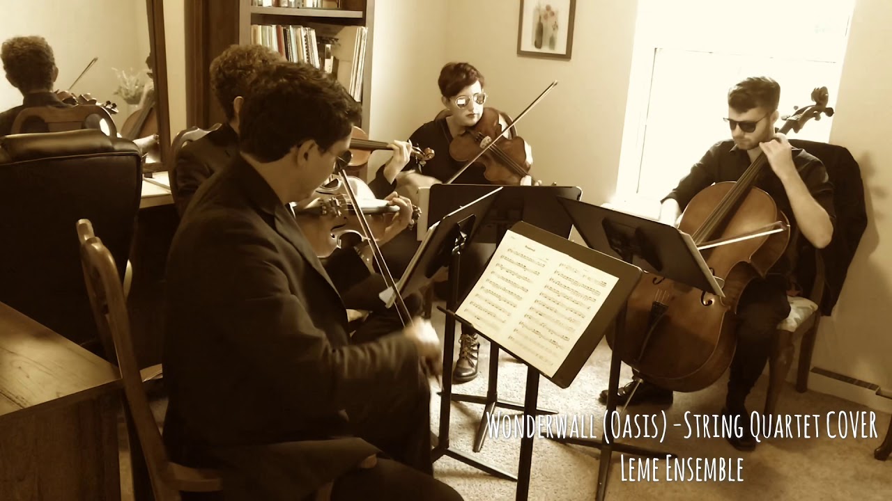 Wonderwall (Oasis) - Leme Ensemble - String Quartet COVER - YouTube