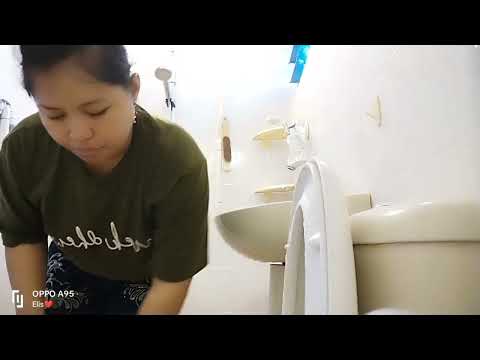 PAGINYA ART SINGAPURA CUCI WC#kocak #heboh #trending