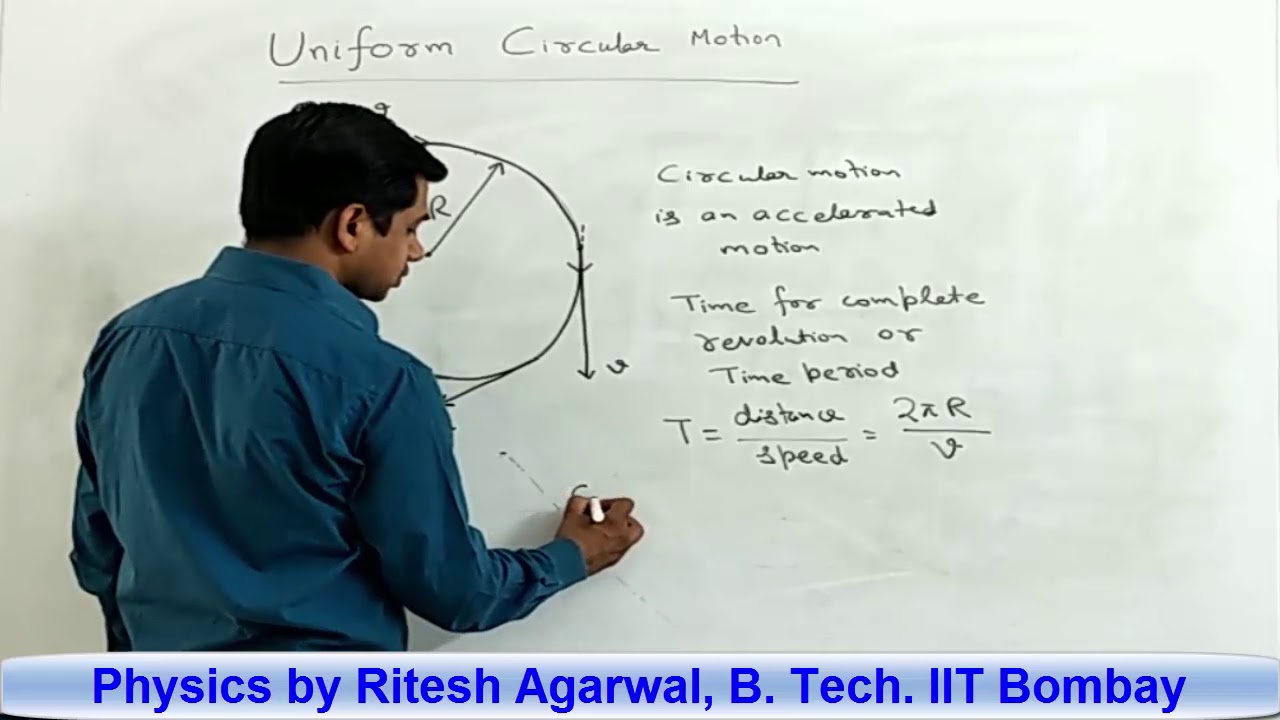 Uniform Circular Motion (Motion Lecture 07 Class 9) - YouTube