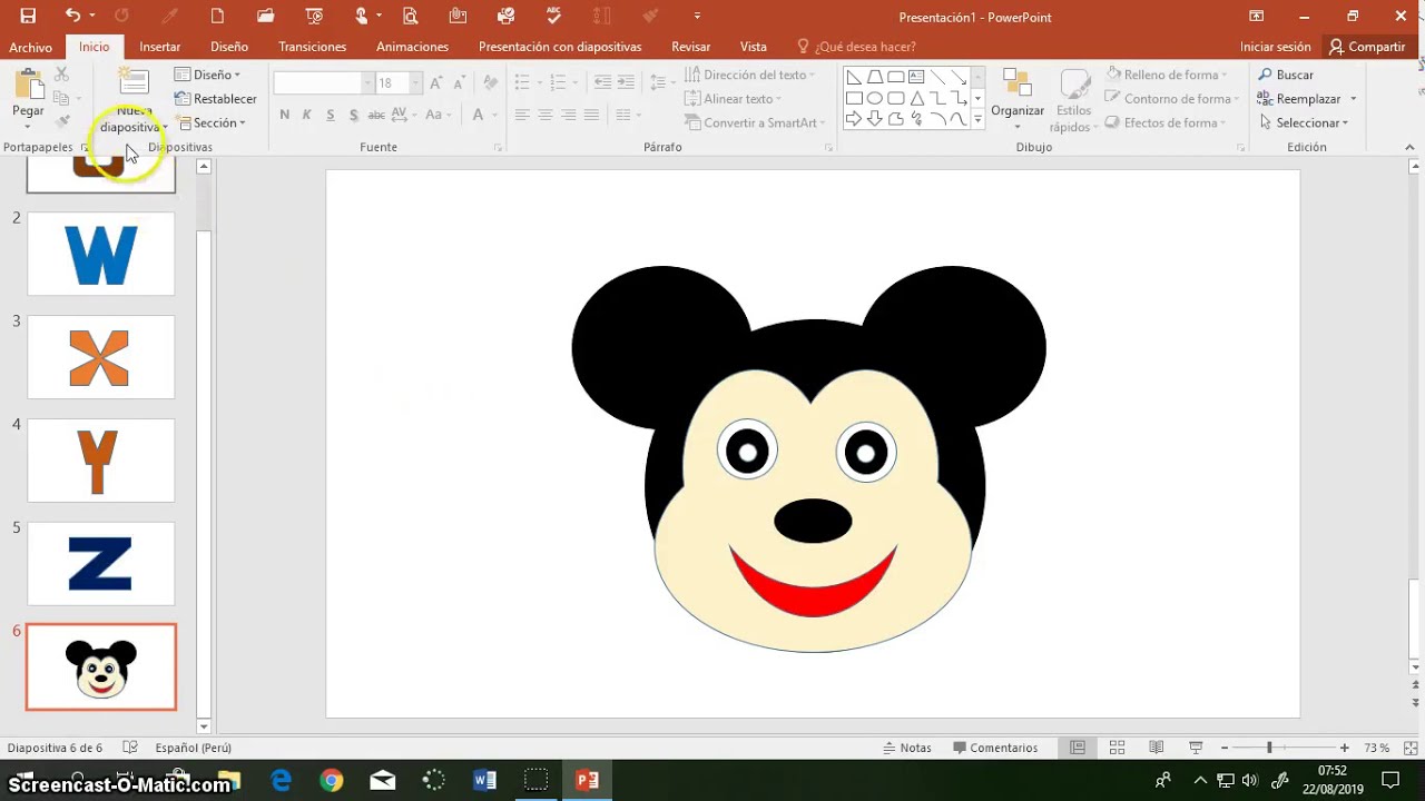 POWER POINT 2016: COMBINANDO FORMAS - YouTube