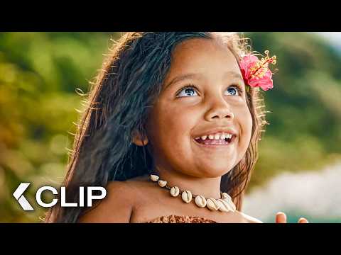 Baby Moana's Magical Ocean Moment - MOANA Clip (2026)