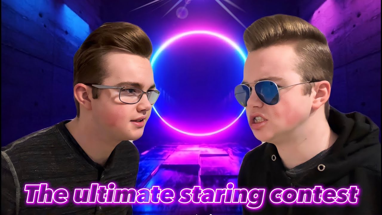 THE ULTIMATE STARING CONTEST - YouTube