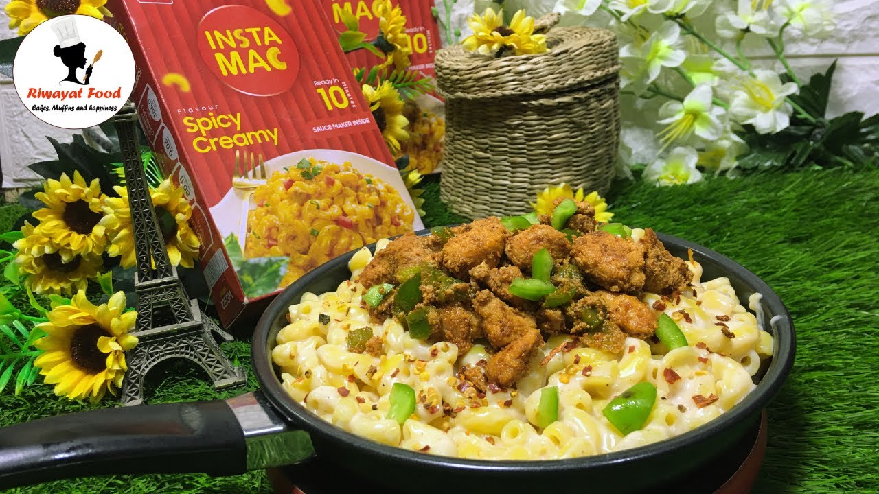 Crispo Insta Mac Spicy Creamy | Crispofoods | Riwayat Foods - YouTube
