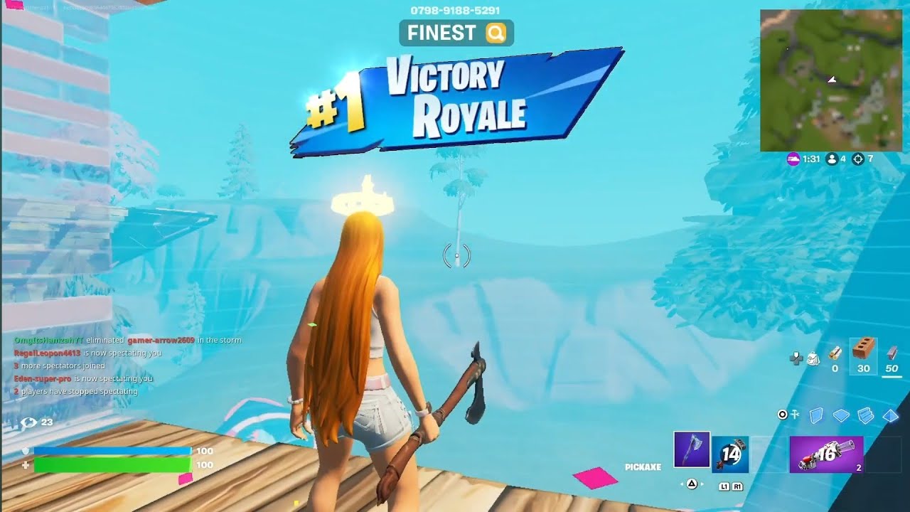 ICE SPICE vs PICKAXE ONLY CHALLENGE - YouTube