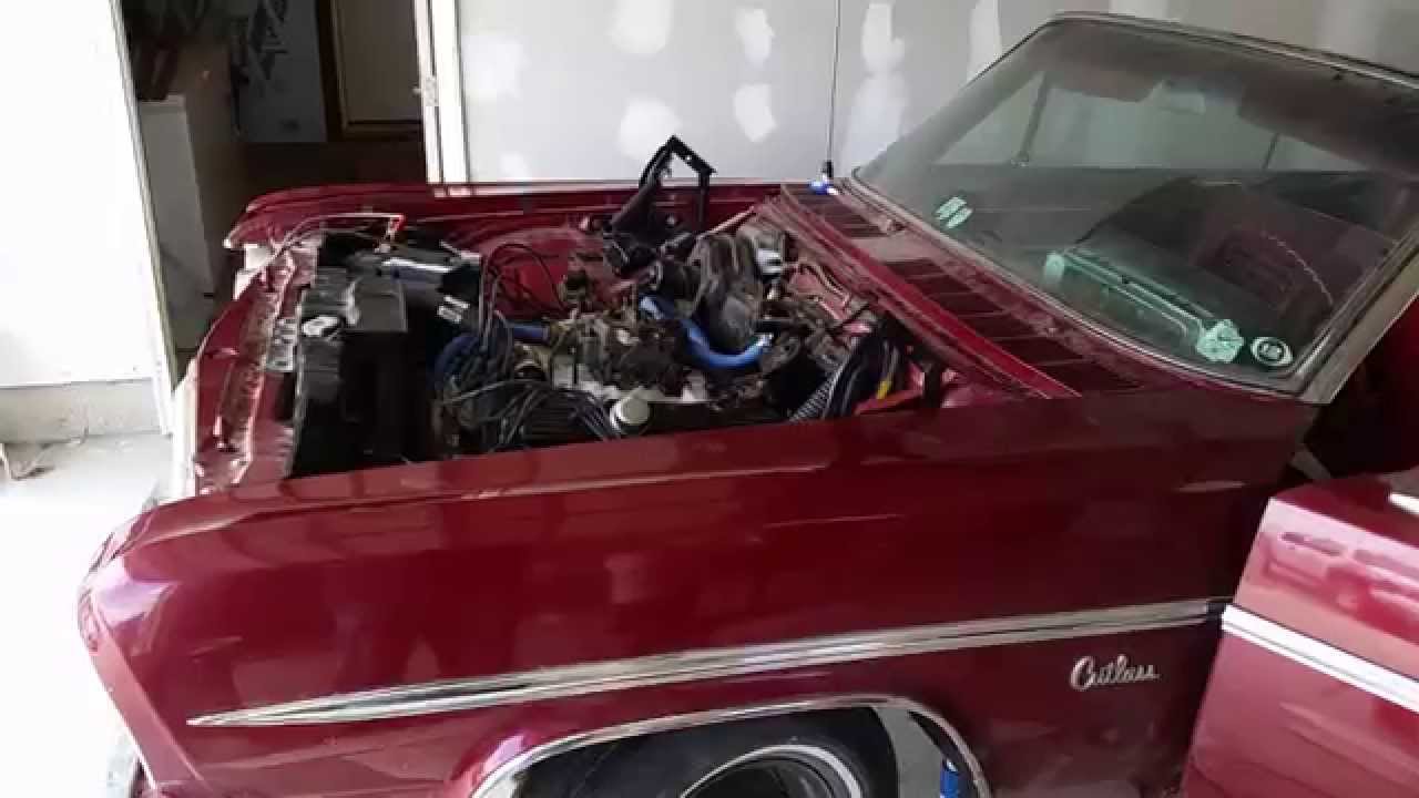 1963 Oldsmobile Cutlass F85 Convertible Restoration (Engine Startup ...