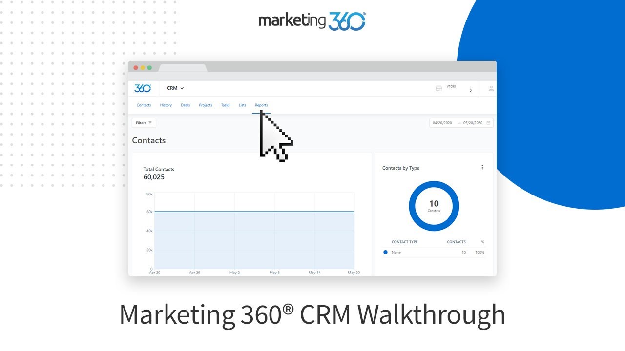 Marketing 360® CRM Walkthrough - YouTube