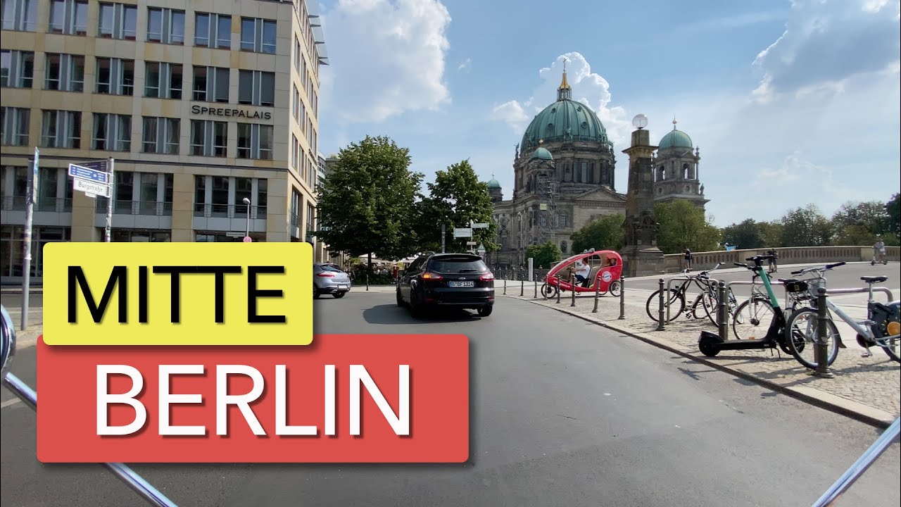 Driving in downtown Mitte Berlin Germany 4K - YouTube