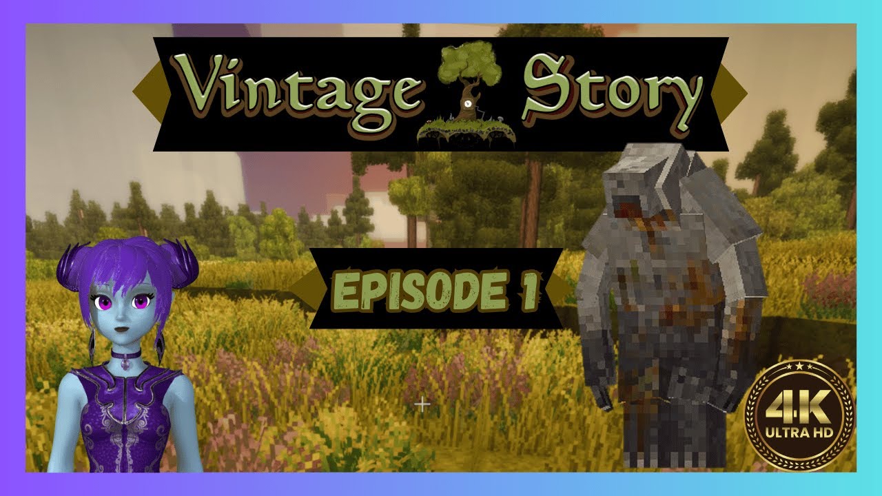 First Day in Vintage Story (A Minecraft Alternative) - YouTube