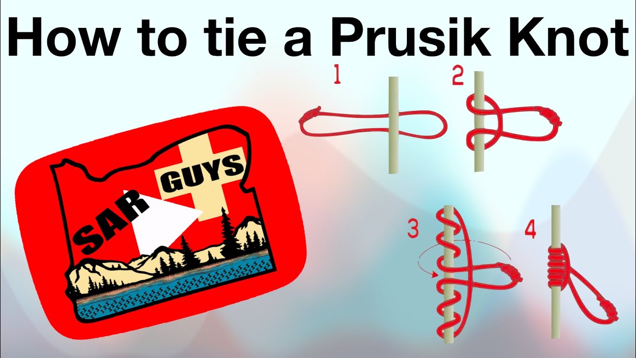 How we use Prusiks in Search and Rescue EP 73 - YouTube