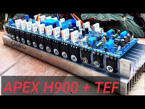 Test APEX H900 TEF 2U - YouTube