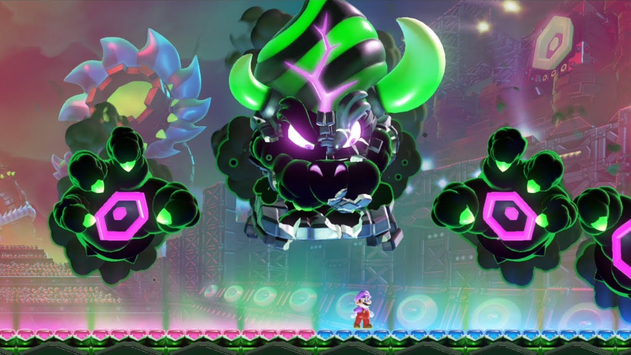 Super Mario Bros. Wonder - 100% Walkthrough Part 7 - Castle Bowser ...