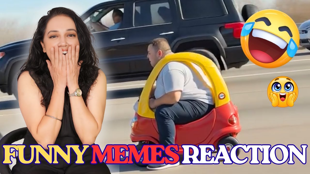 FUNNY MEMES |TRY NOT TO LAUGH CHALLENGE | REACTION BY NANDINI KAUR ...