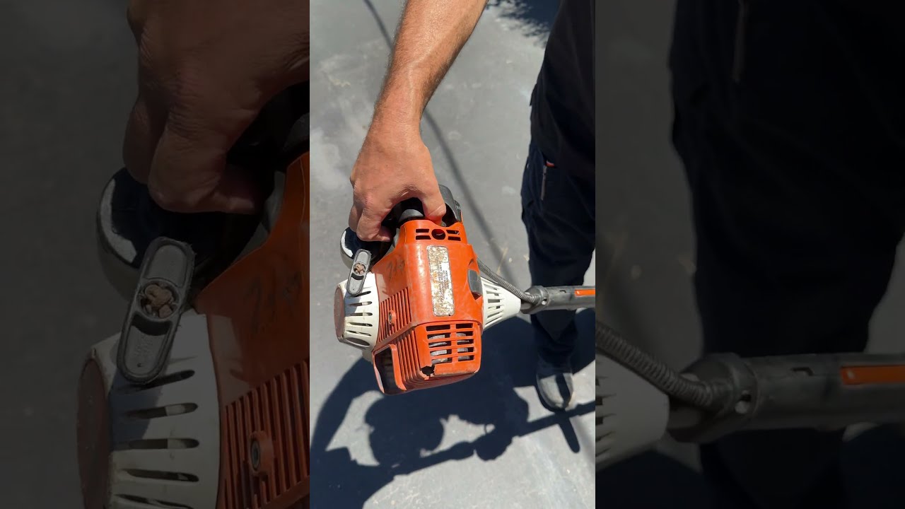 Starting stihl hedge trimmer store