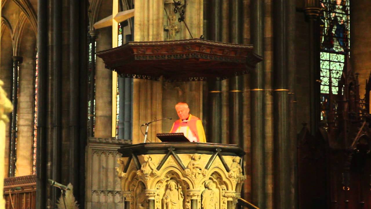 Sermon by Rt Rev Nicholas Holtam at Salisbury Cathedral - YouTube