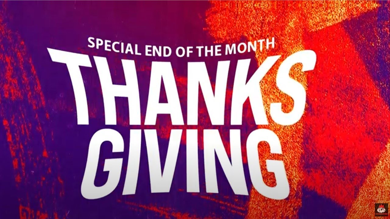SPECIAL HEALING / END OF THE MONTH THANKSGIVING SERVICE | 25, AUGUST ...
