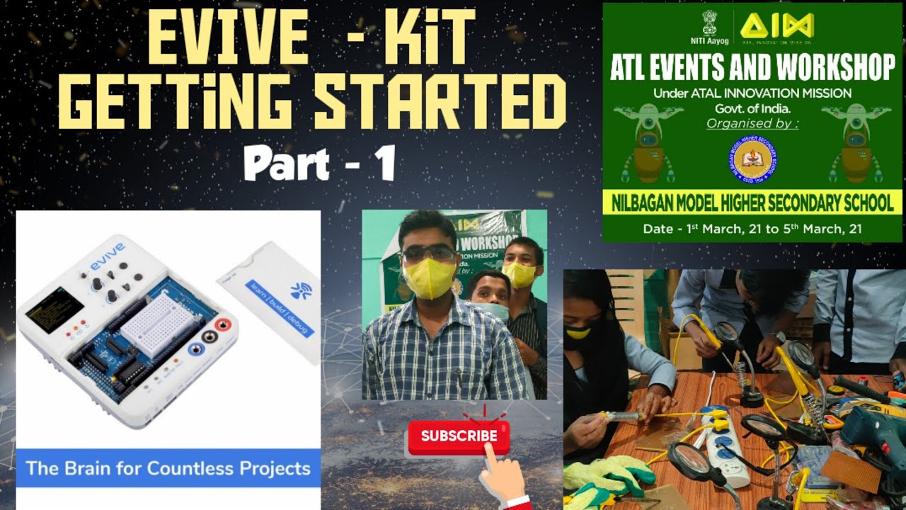 Evive kit | Getting started | ATL lab | Nilbagan Model HS School ...