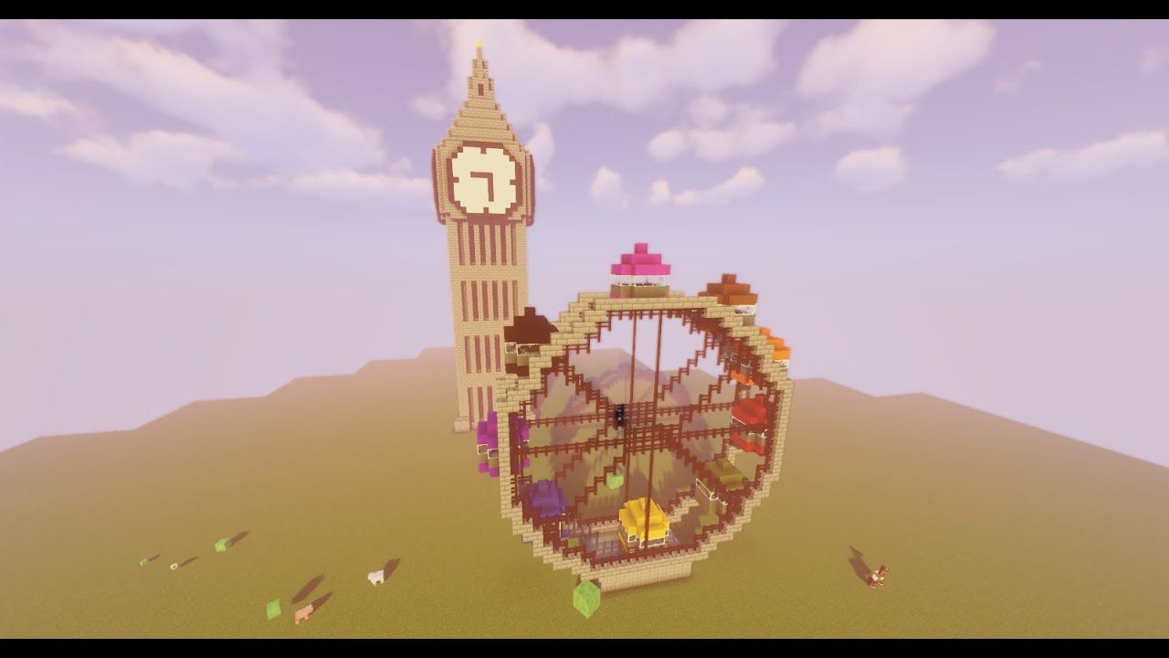 Big Ben und London Eye | Minecraft Speedbuilding - YouTube