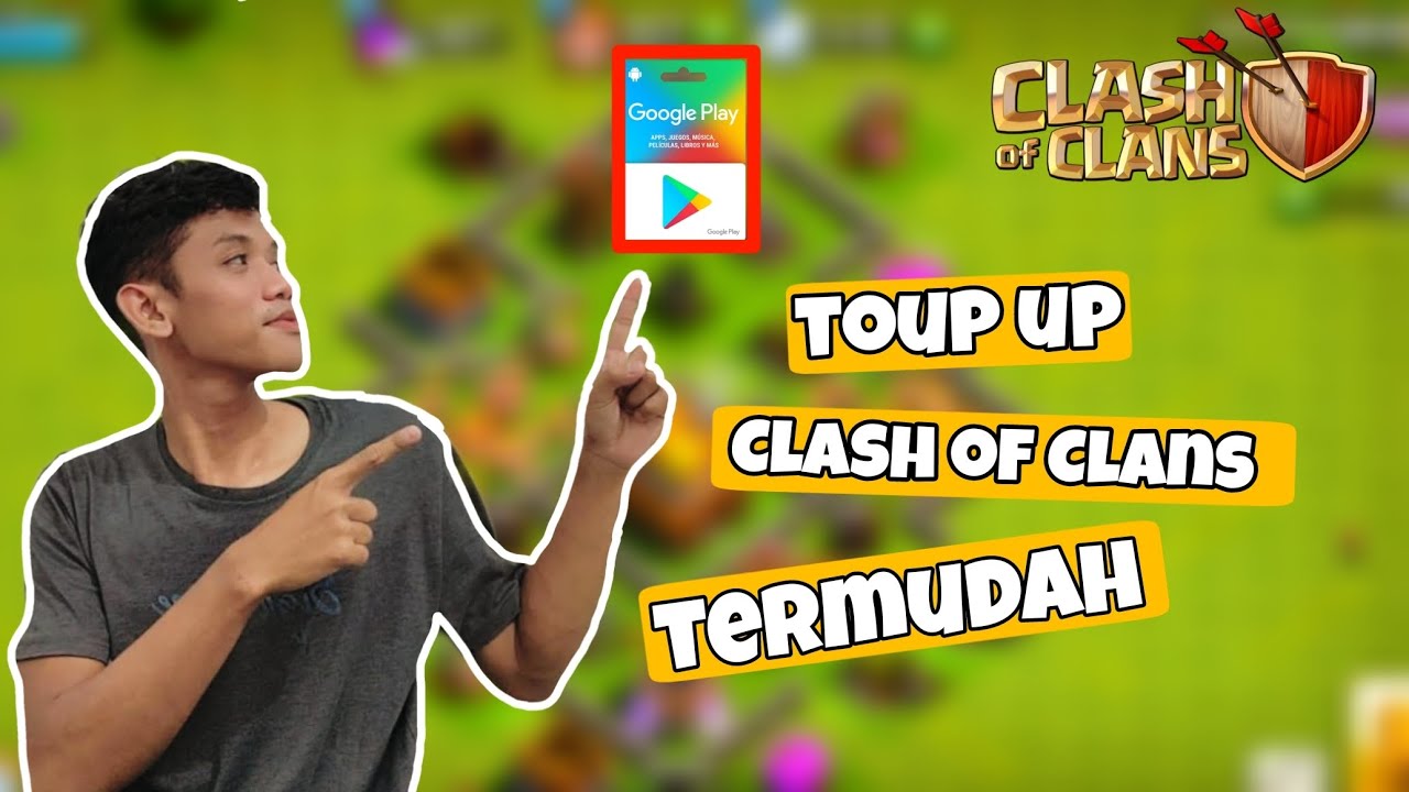 5 MENIT !!! TOUP UP COC TERMUDAH TAHUN 2025 ANTI GAGAL ,Coc Indonesia ...