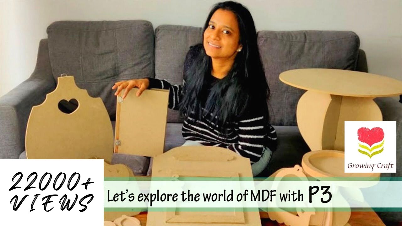 Wooden bases for decoupage art for beginners I how to DIY home decor ...