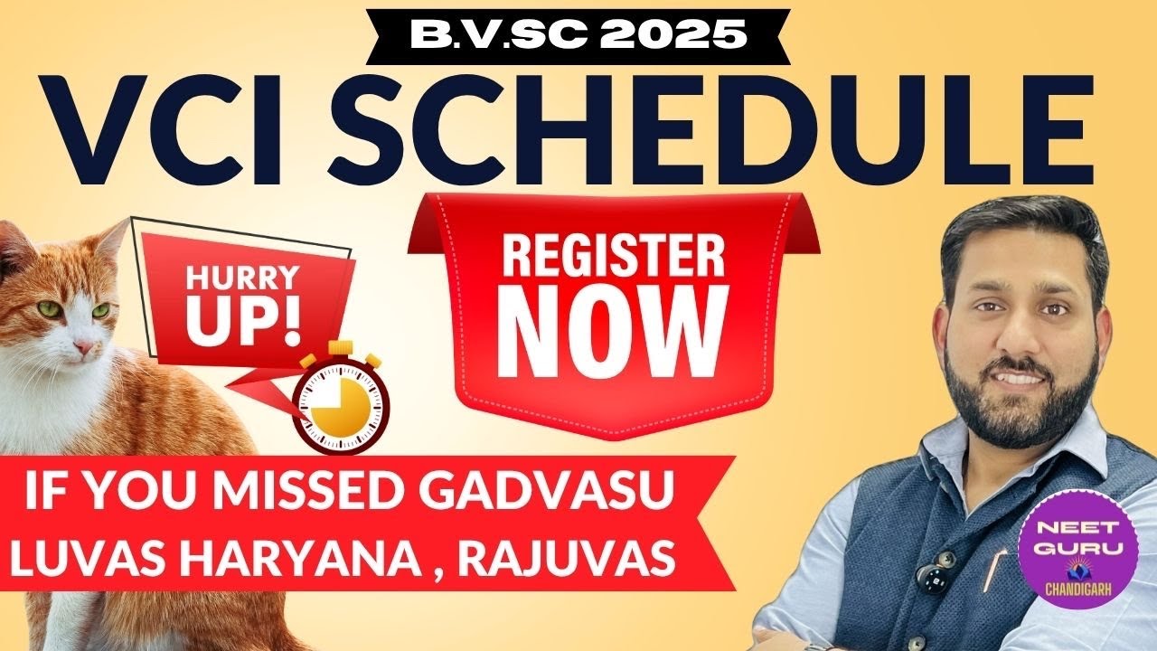 VCI COUNSELING SCHEDULE RELEASE | Last Date Registration| Seat Matrix ...