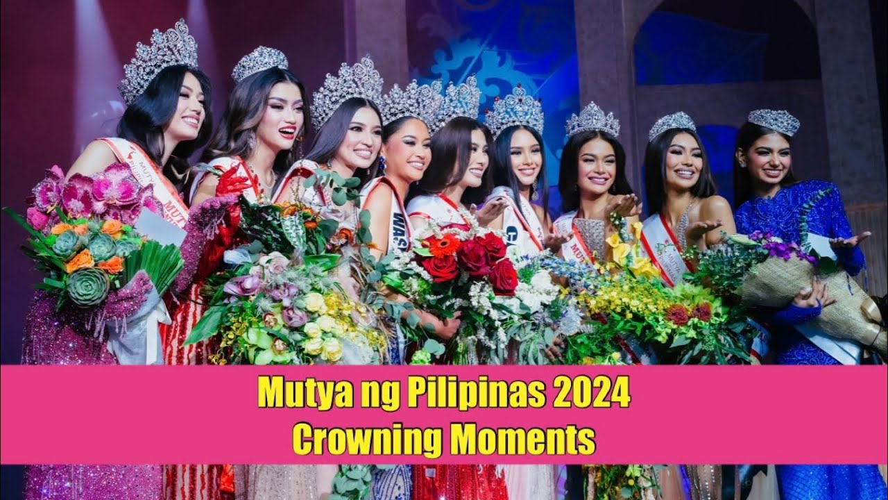 MUTYA NG PILIPINAS 2024 Announcement of Winners | Crowning Moments ...