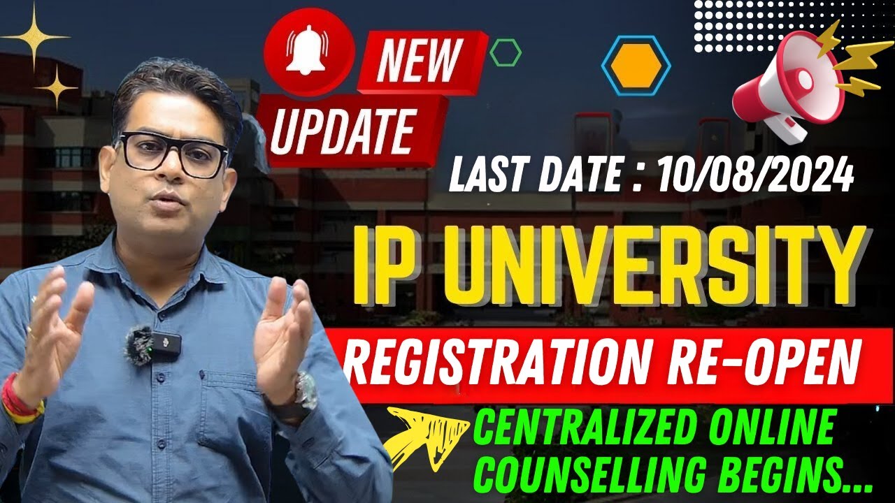 IP University Admission 2024| IP University CUET Registration 2024 ...