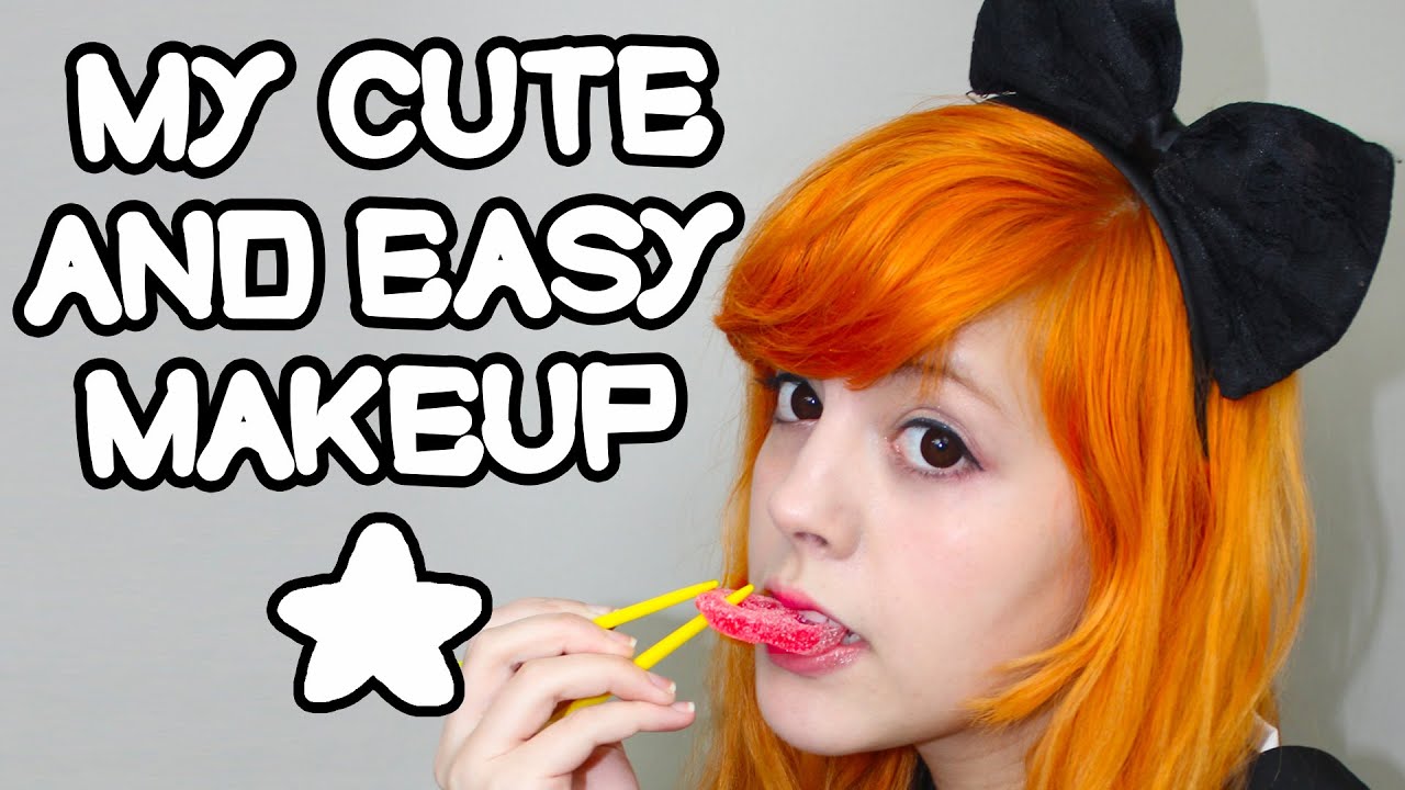 My Cute and Easy Makeup Tutorial for Everyday - YouTube