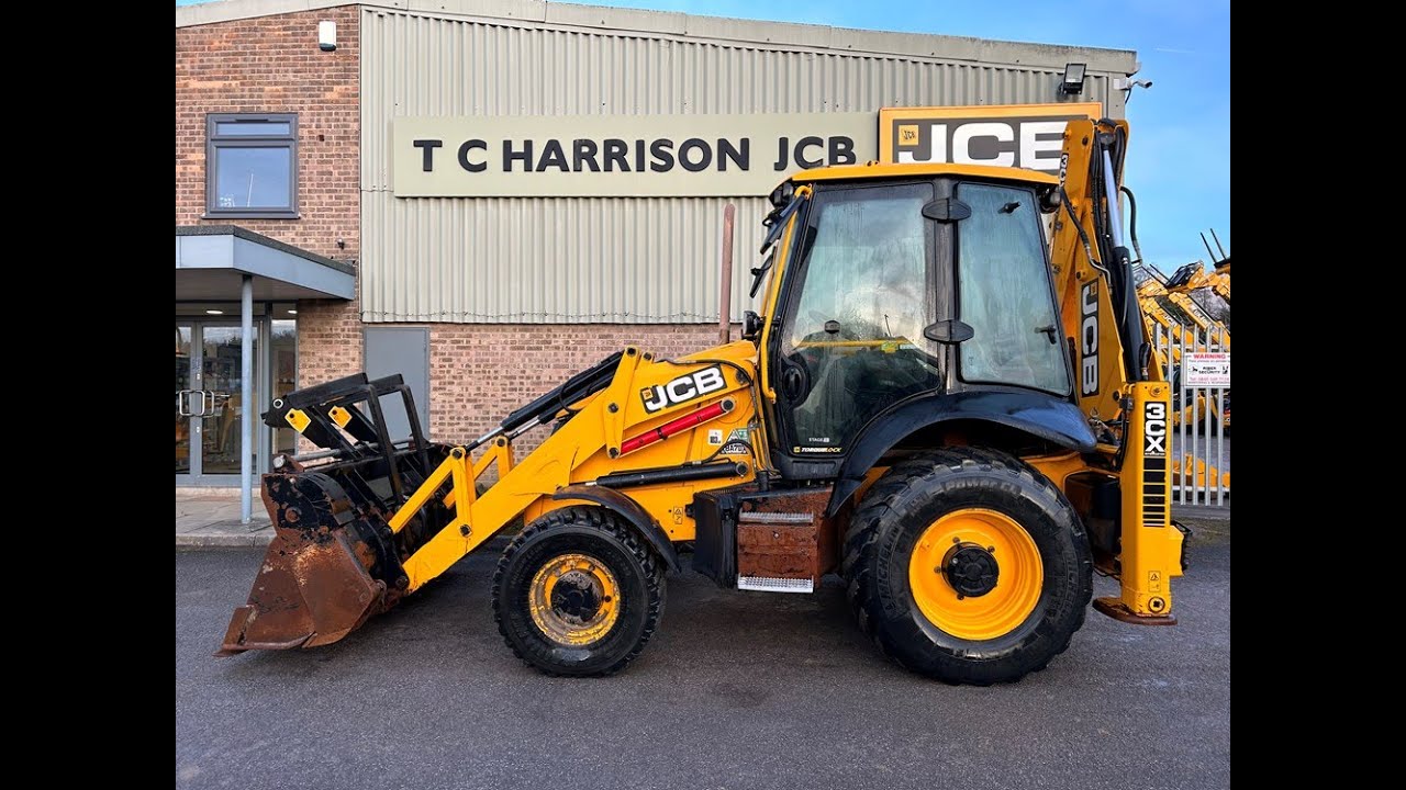 TCH JCB AUCTION - 2021 JCB 3CX PLUS BACKHOE LOADER - 2999236 - YouTube