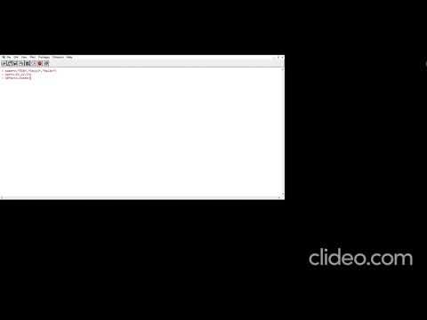 Creating Data Frame in R - YouTube