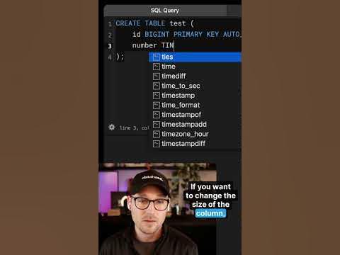 What does INT(11) actually do in MySQL? - YouTube