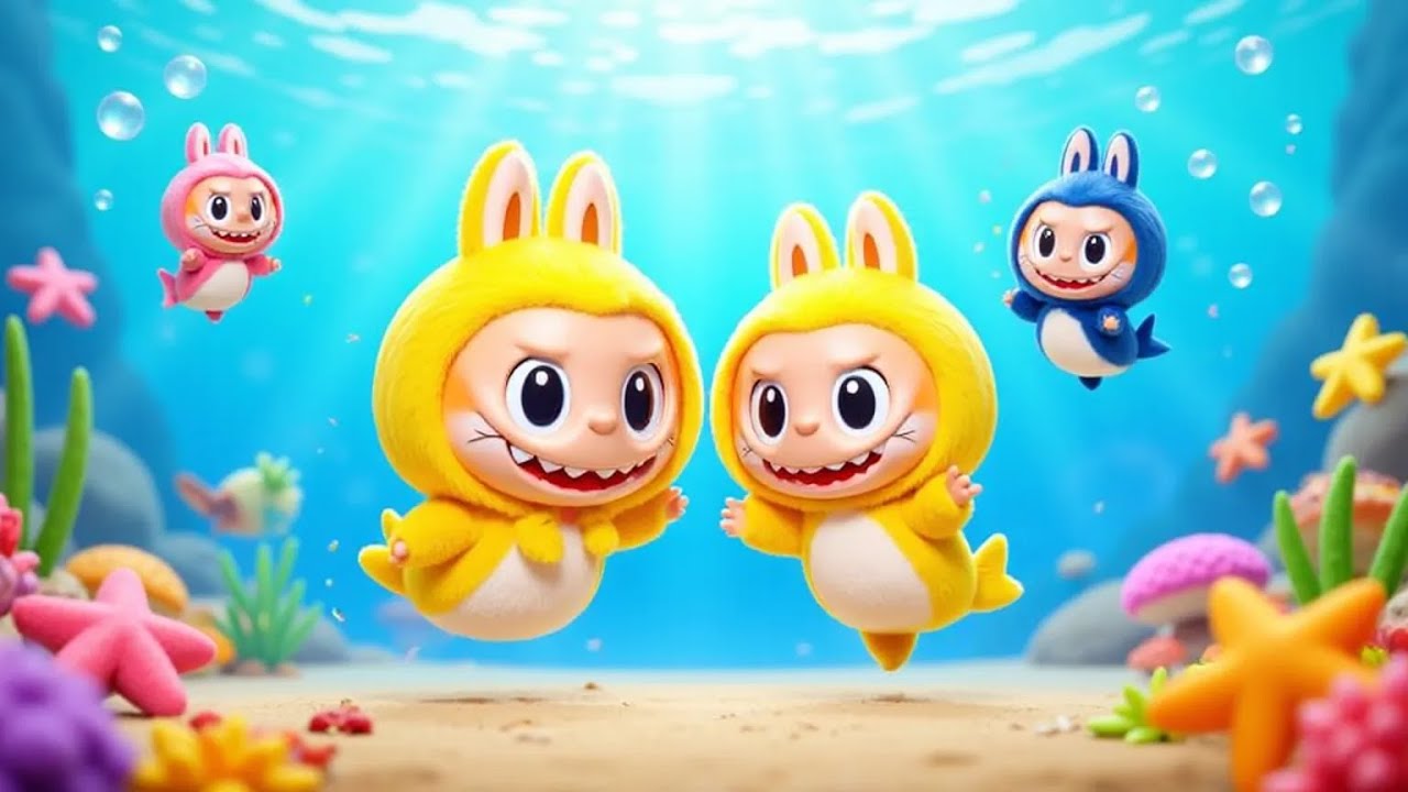 Labubu Joget Baby Shark 🐰🦈#labubu #laguanakindonesia #laguanak # ...