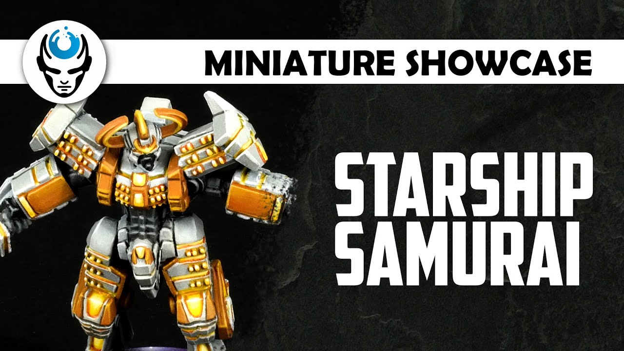 STARSHIP SAMURAI BOARD GAME - LVL 5 MINIATURE SHOWCASE 4K - YouTube